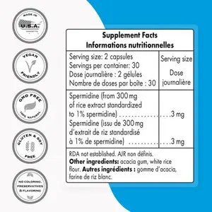 SUPERSMART Spermidine 3mg Per Day