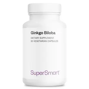 SUPERSMART Ginkgo Biloba 180mg Per Day - None