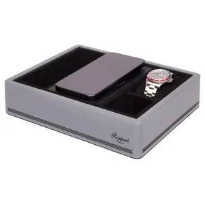 RAPPORT LONDON Formula Wireless Charging Tray - Grey