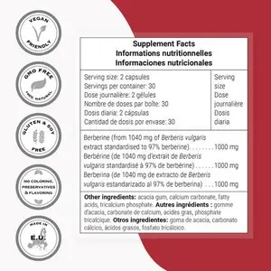 SUPERSMART Berberine Hcl Supplement