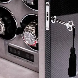 RAPPORT LONDON Formula Six Watch Winder - Carbon Fibre