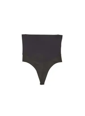 FLEUR DU MAL Le Stretch Micro Shaping Thong - Black
