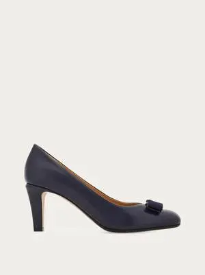 FERRAGAMO Vara Bow Pump - Blue