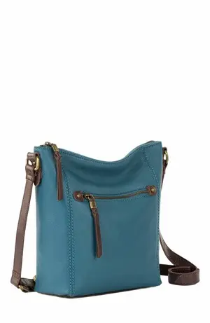THE SAK Ashland Leather Crossbody Bag - Lagoon