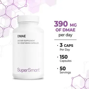 SUPERSMART Dmae Supplement 390mg Per Day