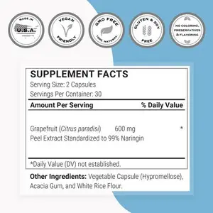 SUPERSMART Grapefruit Extract 99% Naringin