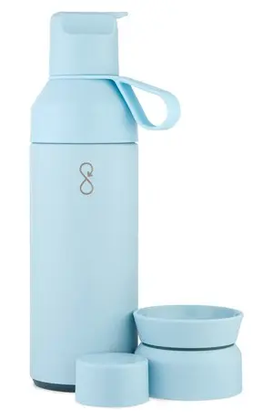OCEAN BOTTLE Original 3 In 1 17-ounce Bottle & Lid Set - Sky Blue