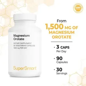 SUPERSMART Magnesium Orotate 1500mg