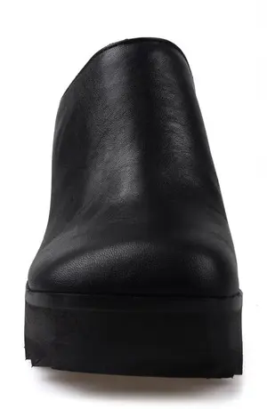 CANDIE'S Nichola Platform Wedge Clogs - Black