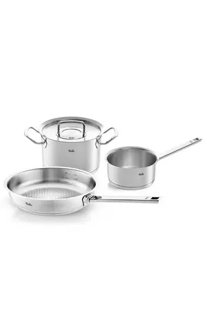 FISSLER Original-profi Collection Set With Metal Lids - Stainless Steel