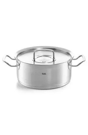 FISSLER Original-profi Collection Rondeau With Metal Lid - Stainless Steel