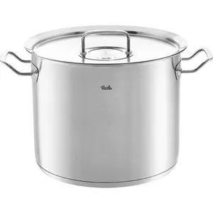 FISSLER Original-profi Collection Tall Stock Pot With Metal Lid - Stainless Steel