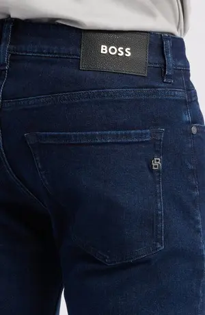 BOSS Delaware Slim-fit Jeans - Nvy