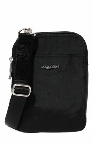 BAGGALLINI Modern Take Two Rfid Cross Body Bag - Black