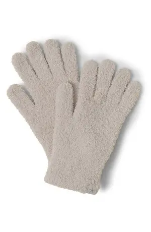Barefoot Dreams Barefoot Dreams CozyChic® Knitted Gloves Stone