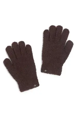Barefoot Dreams Cozychic® Knitted Gloves - Umber