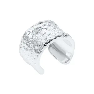 LUCY QUARTERMAINE Hula Ear Cuff - Sterling Silver