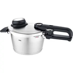 FISSLER Vitavit Premium Pressure Cooker With Steamer Insert And Tripod - Stainless Steel