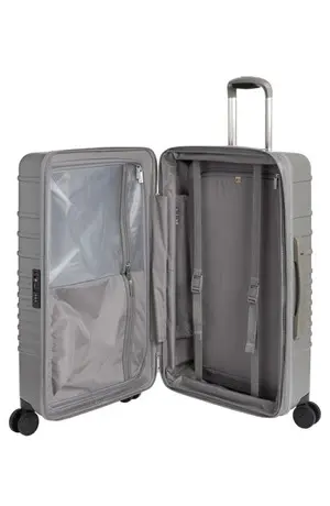 BEIS The Medium Check-in Roller Suitcase - Grey