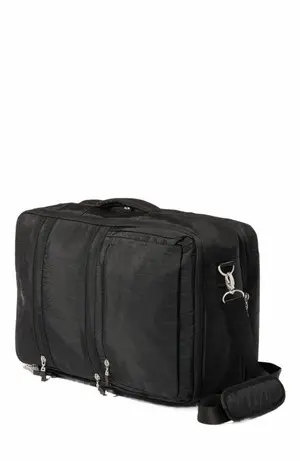 BAGGALLINI Modern Convertible Travel Backpack - Black