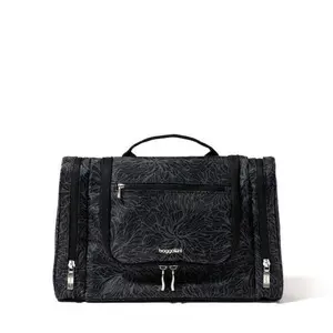 BAGGALLINI Travel Toiletry Kit Cosmetic Bag - Midnight Blossom