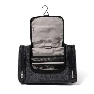BAGGALLINI Travel Toiletry Kit Cosmetic Bag - Midnight Blossom
