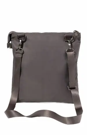 BAGGALLINI Crossbody Bag With Rfid Wristlet - Smoke Twill
