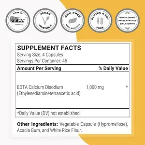 SUPERSMART Edta 1000mg Per Day