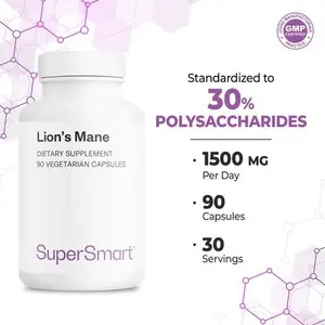SUPERSMART Lion's Mane 1500mg Per Day