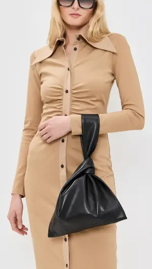 Nanushka Jen Bag - Black