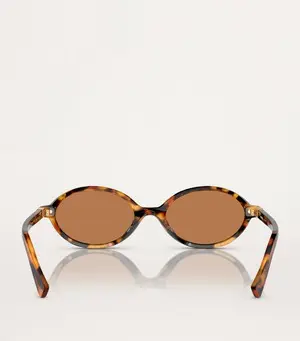 Miu Miu 04zs Sunglasses - Brown