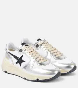 GOLDEN GOOSE Running Sole Leather Sneakers