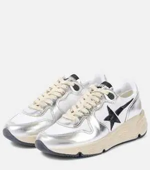 GOLDEN GOOSE Running Sole Leather Sneakers