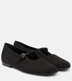 Co Canvas Mary Jane Flats
