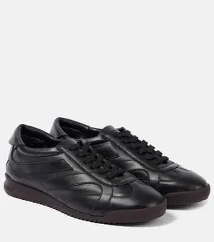 Proenza Schouler Pin Leather Sneakers - Black