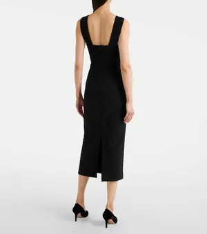 Rebecca Vallance Elora Cutout Midi Dress