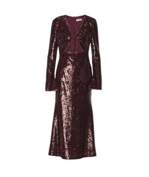 Brown Sequin Dresses