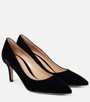 GIANVITO ROSSI 70 Velvet Pumps