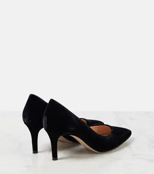 GIANVITO ROSSI 70 Velvet Pumps