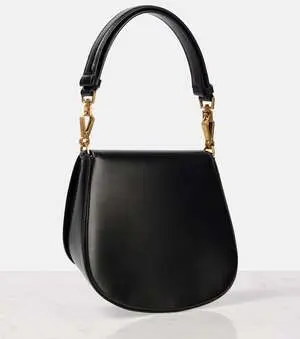 Saint Laurent Voltaire Leather Shoulder Bag - Black