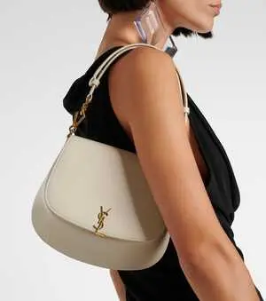 Saint Laurent Voltaire Leather Shoulder Bag