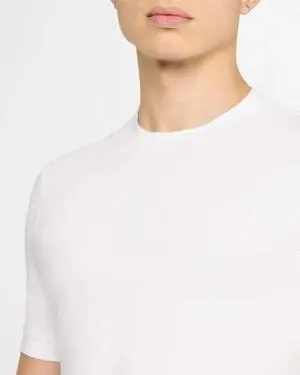 Giorgio Armani Apos;s Textured Stretch T-shirt - White