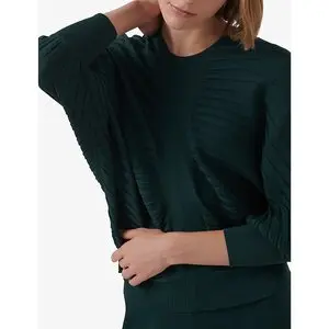 LEEM Regular-fit Textured Knitted Top