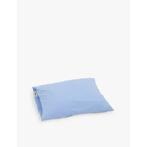 TEKLA Percale Double Cotton Pillow Sham 50cm X 75cm - Island Blue