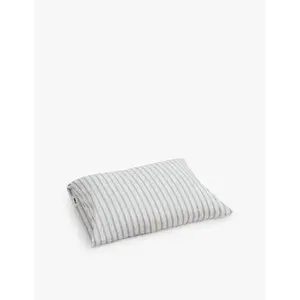 TEKLA Percale Double Cotton Pillow Sham 50cm X 75cm - Needle Stripes