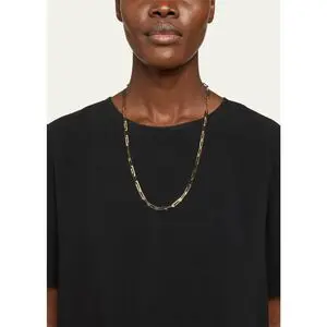 Lana Jewelry 14k Yellow Interlocking Rectangle Necklace