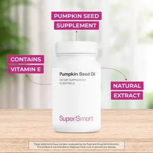SUPERSMART Pumpkin Seed Oil 1000mg