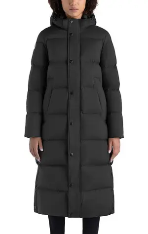 TRIPLE F.A.T. GOOSE Valenti Full Length Puffer Coat - Black