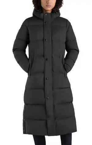 TRIPLE F.A.T. GOOSE Valenti Full Length Puffer Coat - Black
