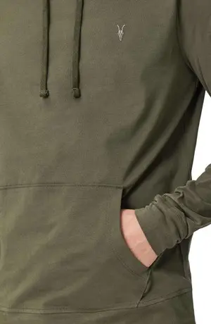 ALLSAINTS Brace Brushed Cotton Hoodie
